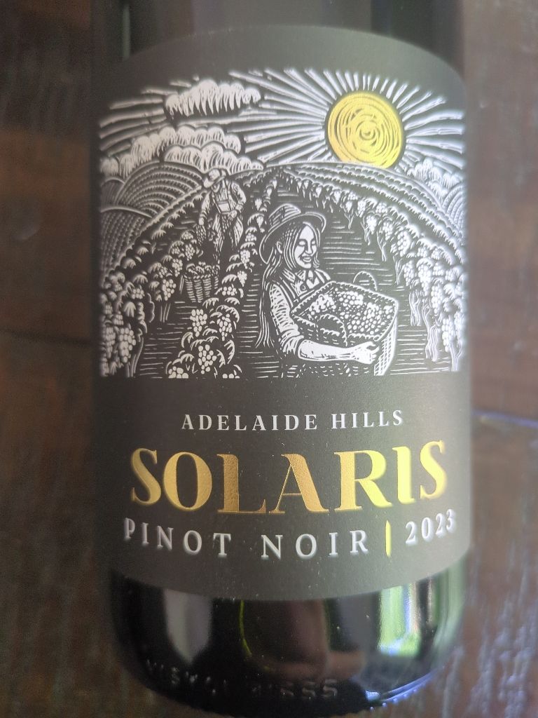 2023 Solaris Pinot Noir, Australia, South Australia, Mount Lofty Ranges ...