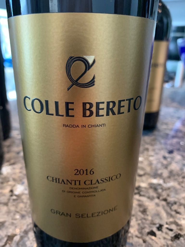 2016 Colle Bereto Chianti Classico Gran Selezione, Italy, Tuscany ...