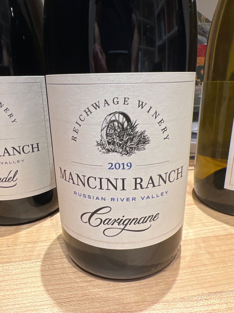 2021 Reichwage Winery Carignane Mancini Ranch, USA, California, Sonoma ...