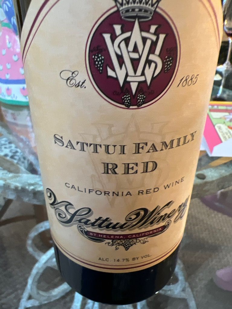 2019 V. Sattui Winery Cabernet Sauvignon Sattui Family Napa Valley, USA ...