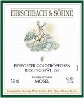 2019 Hirschbach & Söhne Piesporter Goldtröpfchen Riesling Spätlese ...