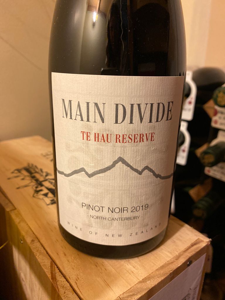 2020 Main Divide Pinot Noir Tehau Reserve, New Zealand, South Island ...