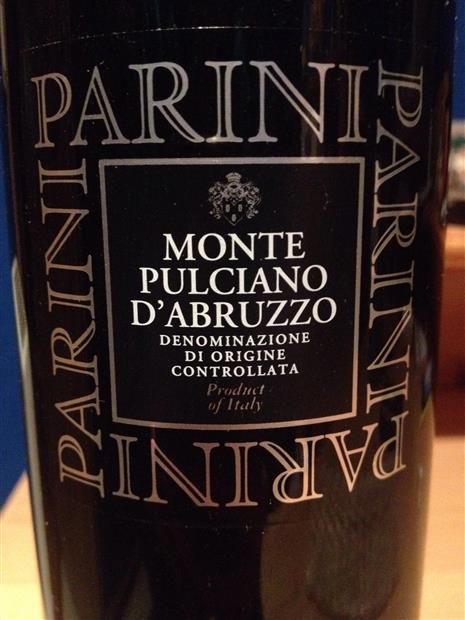 2012 Villa Parini Montepulciano d'Abruzzo, Italy, Abruzzi ...