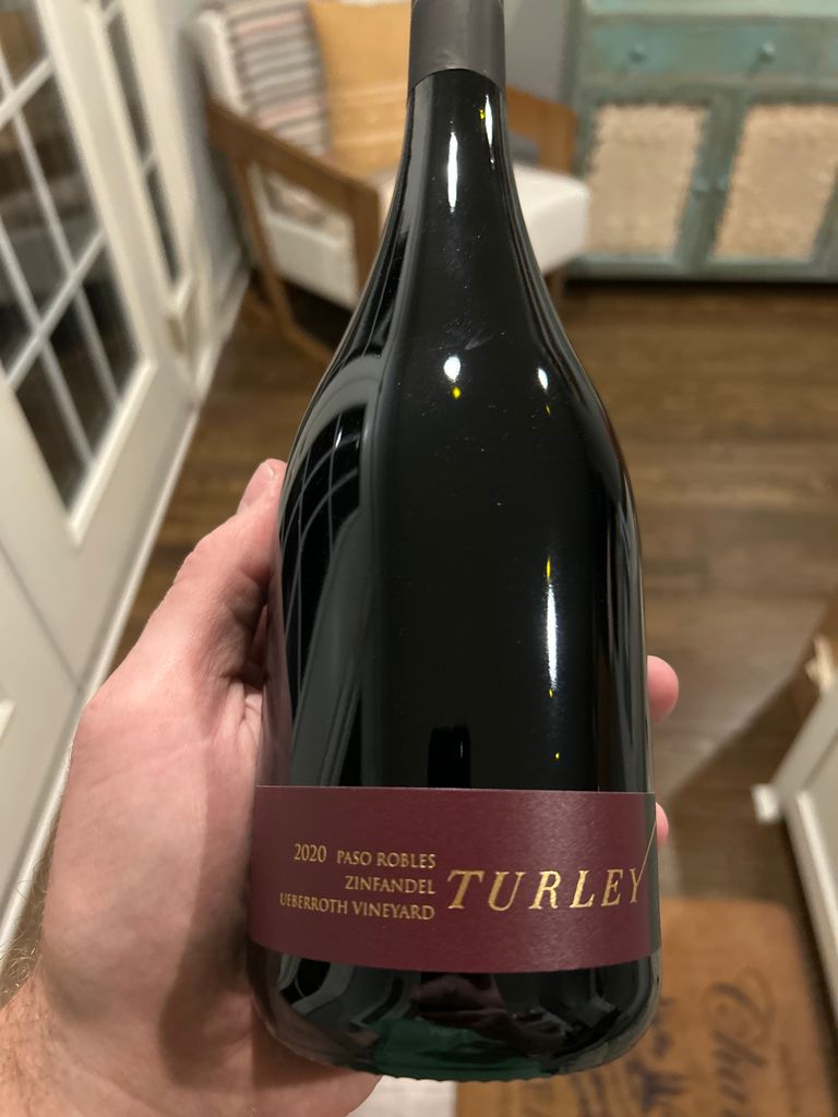 2020 Turley Zinfandel Ueberroth Vineyard, USA, California, Central ...