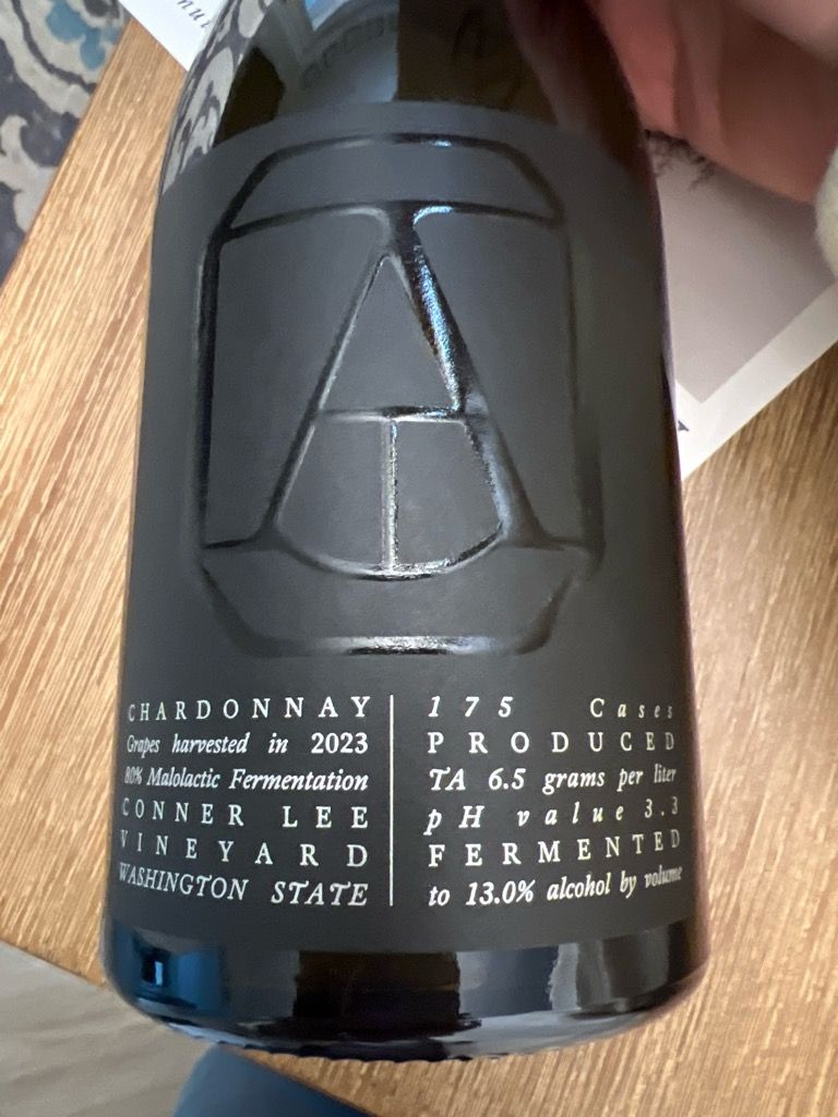 2023 Alton Wines Chardonnay Annual Share Conner-Lee Vineyard, USA ...
