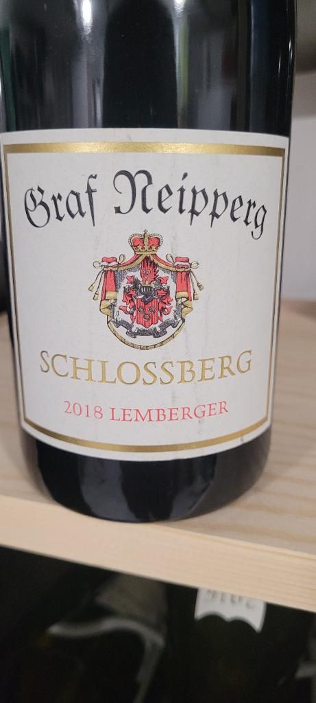 2019 Graf Neipperg Neipperger Schlossberg Lemberger Großes Gewächs ...