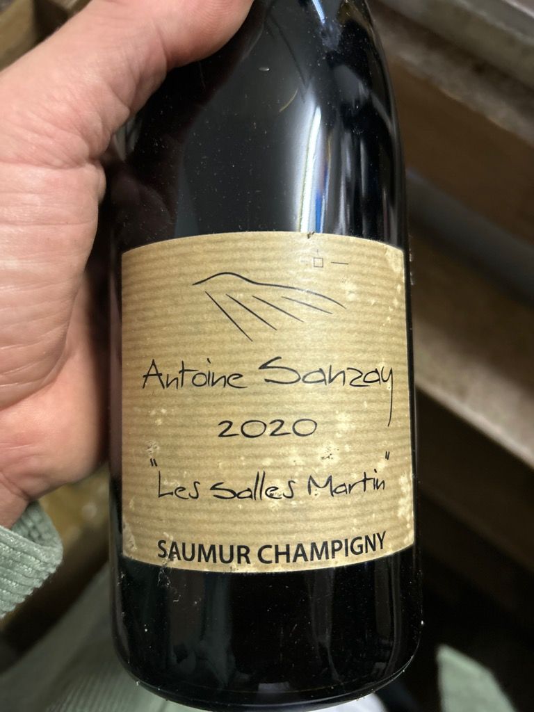 2019 Antoine Sanzay Saumur-Champigny Les Salles Martin Rouge, France ...