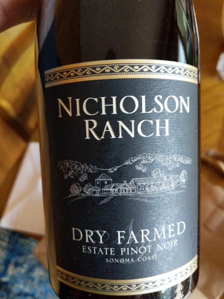 2018 Nicholson Ranch Pinot Noir Dry Farmed Estate, USA, California ...