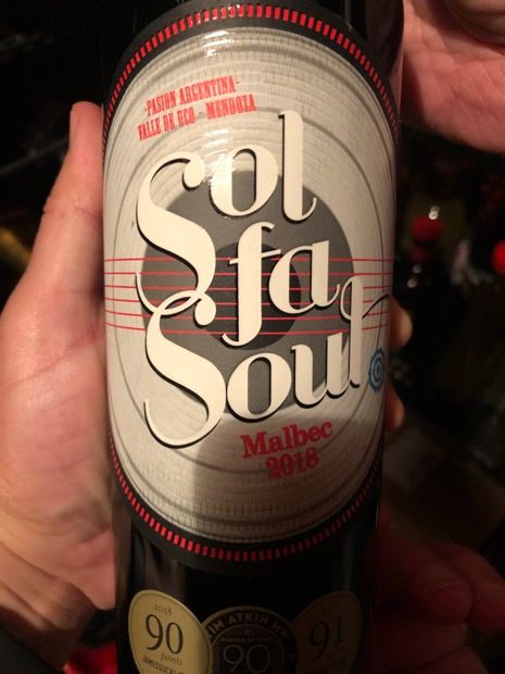 2019 Marcelo Pelleriti Malbec Sol Fa Soul, Argentina, Mendoza, Valle de ...