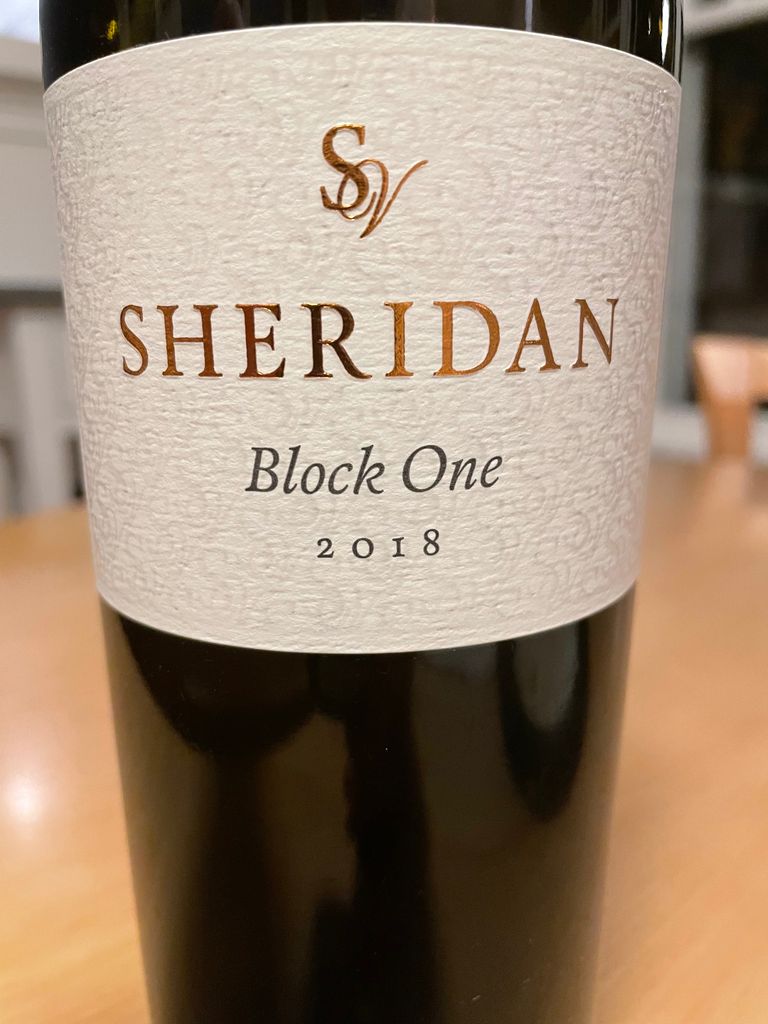2018 Sheridan Vineyard Cabernet Sauvignon Block 1, USA, Washington ...