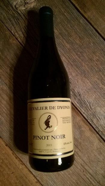 2015 Serve Pinot Noir Chevalier de Dyonis, Romania, Muntenia, Dealu ...