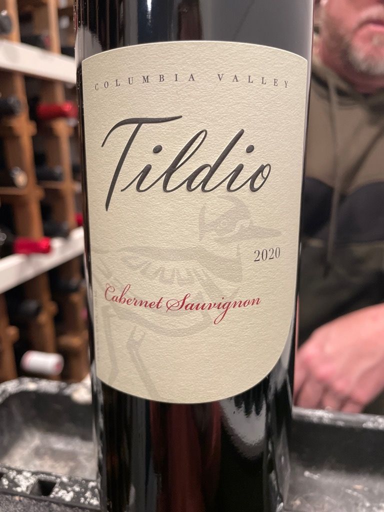 2020 Tildio Winery Cabernet Sauvignon, USA, Washington, Columbia Valley ...