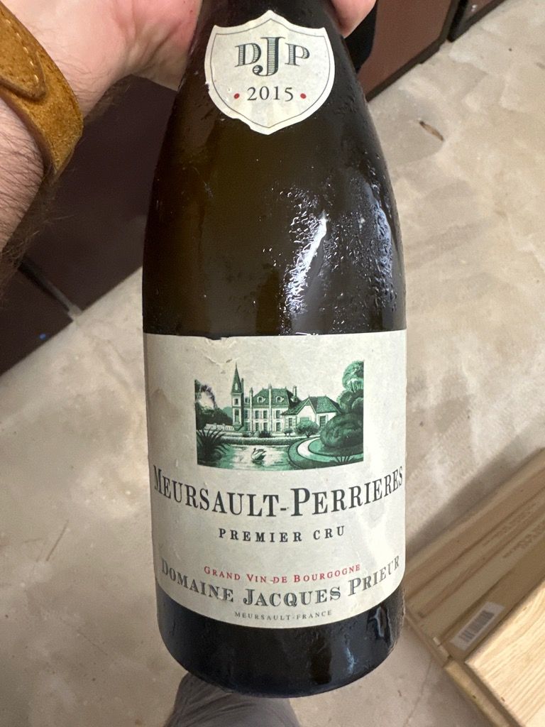 2015 Domaine Jacques Prieur Meursault 1er Cru Les Perrières, France ...