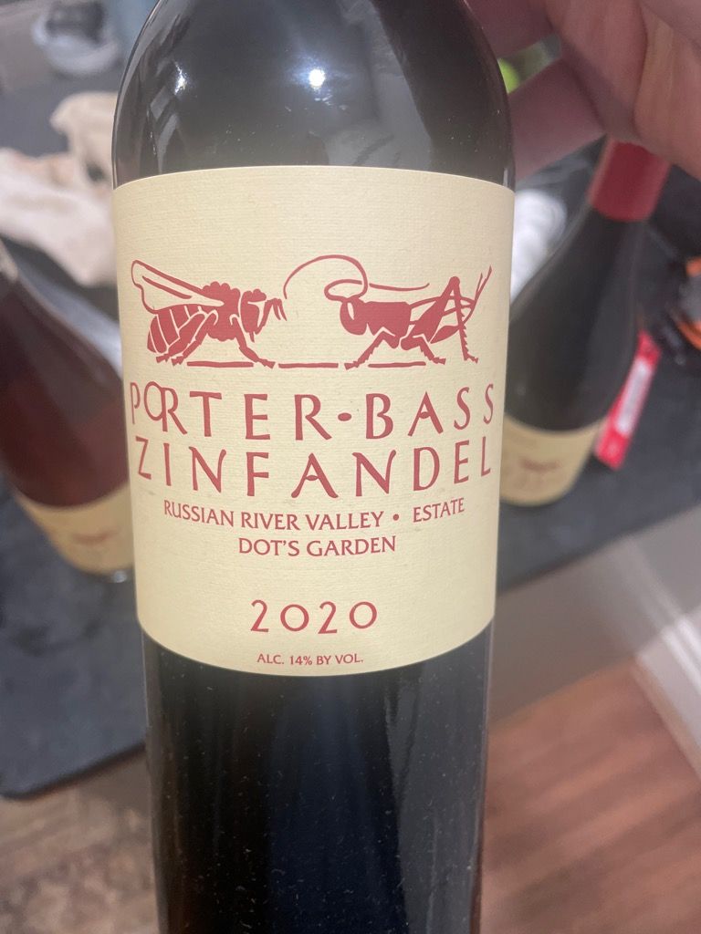 2021 Porter-Bass Zinfandel Dot's Garden, USA, California, Sonoma County ...