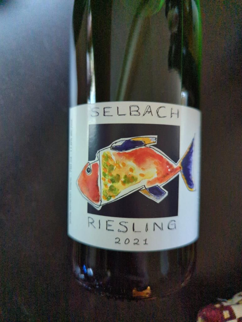 2022 Selbach Riesling Kabinett Fish Label, Germany, Mosel Saar Ruwer ...