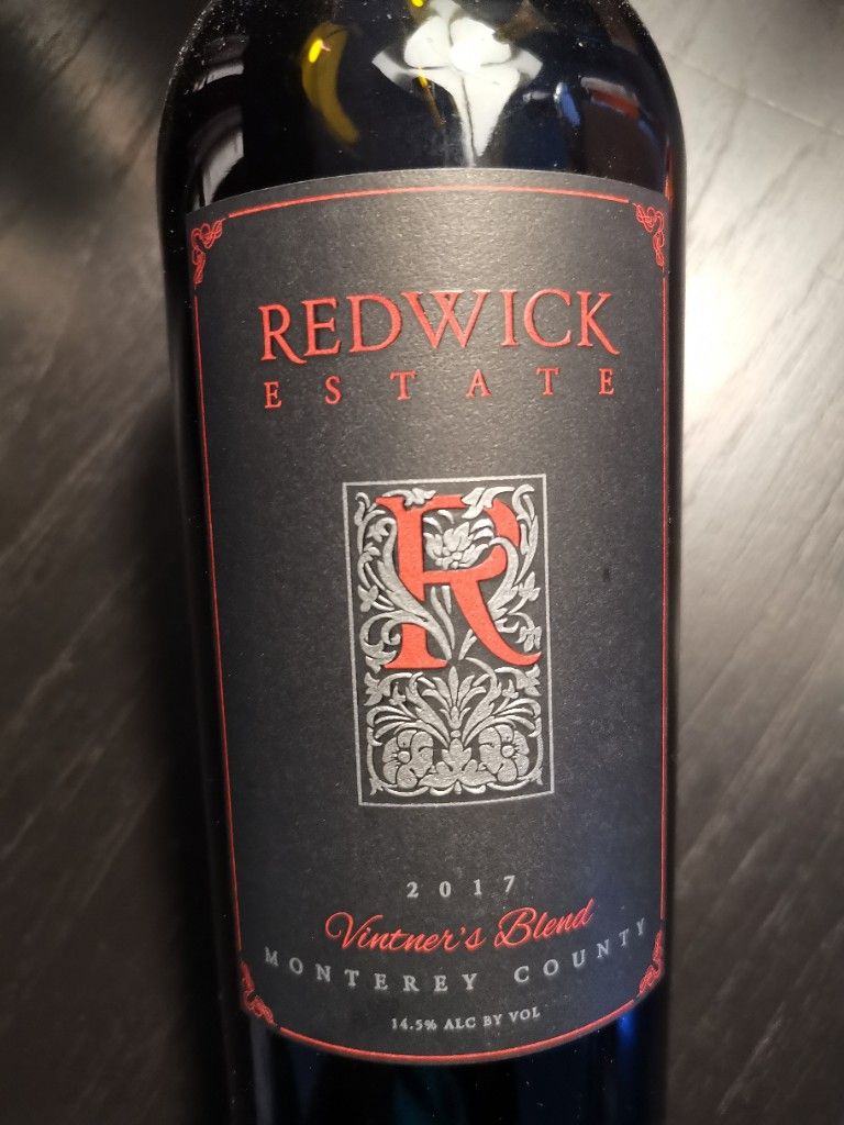 NV Redwick Estate Vintner's Blend, USA, California, Central Coast ...