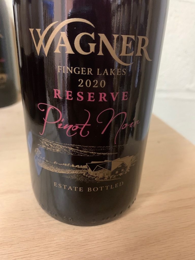 2020 Wagner Pinot Noir Reserve, USA, New York, Finger Lakes, Seneca ...