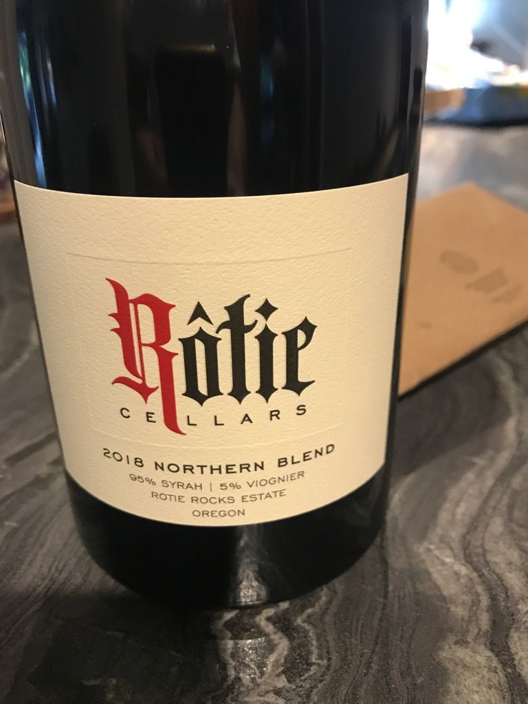 2018 Rôtie Cellars Northern Blend, USA, Oregon, The Rocks District of ...