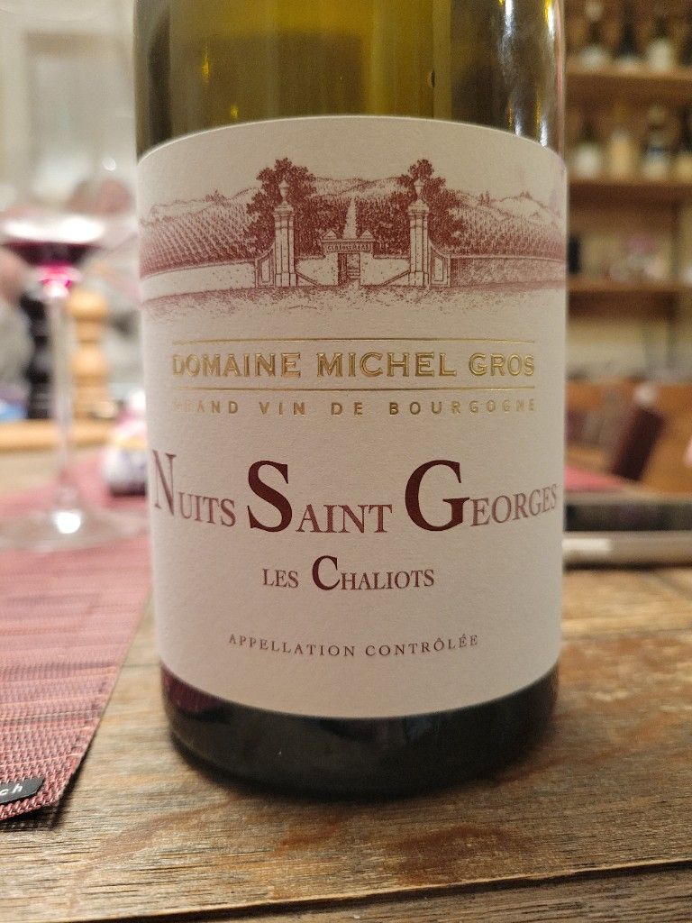 2020 Domaine Michel Gros Nuits St. Georges Les Chaliots, France ...