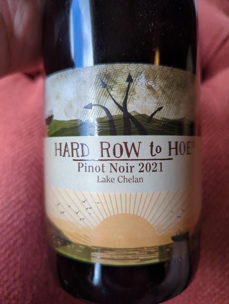 2022 Hard Row to Hoe Pinot Noir Chelan Valley, USA, Washington ...