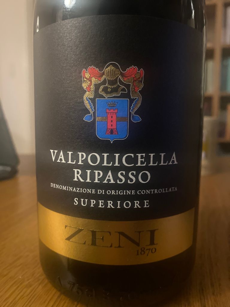 2020 Zeni Ripasso della Valpolicella Superiore, Italy, Veneto ...
