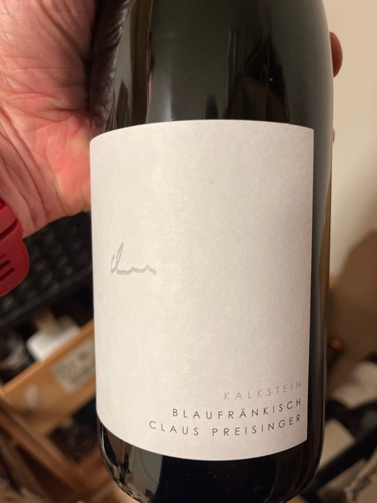 2019 Claus Preisinger Blaufränkisch Kalkstein, Austria, Burgenland ...