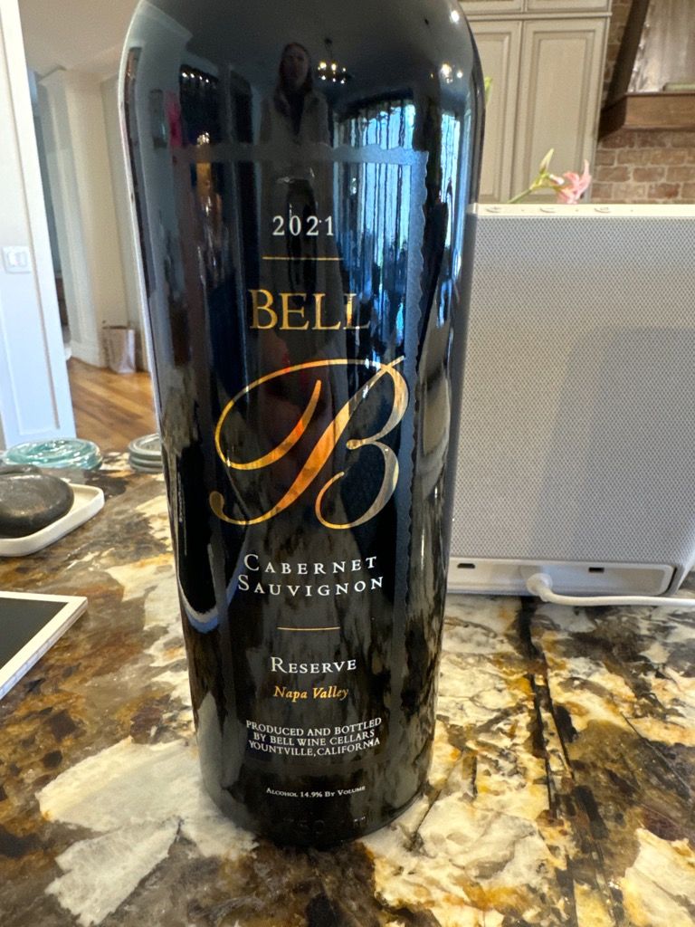 2021 Bell Wine Cellars Cabernet Sauvignon Reserve, USA, California ...