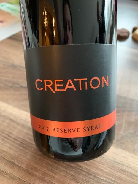2020 Creation Wines Syrah, South Africa, Cape South Coast, Walker Bay ...