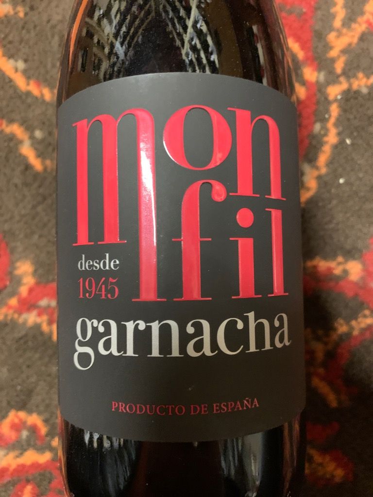 2021 Bodegas y Viñedos Monfil Cariñena Garnacha/Syrah, Spain, Aragón ...