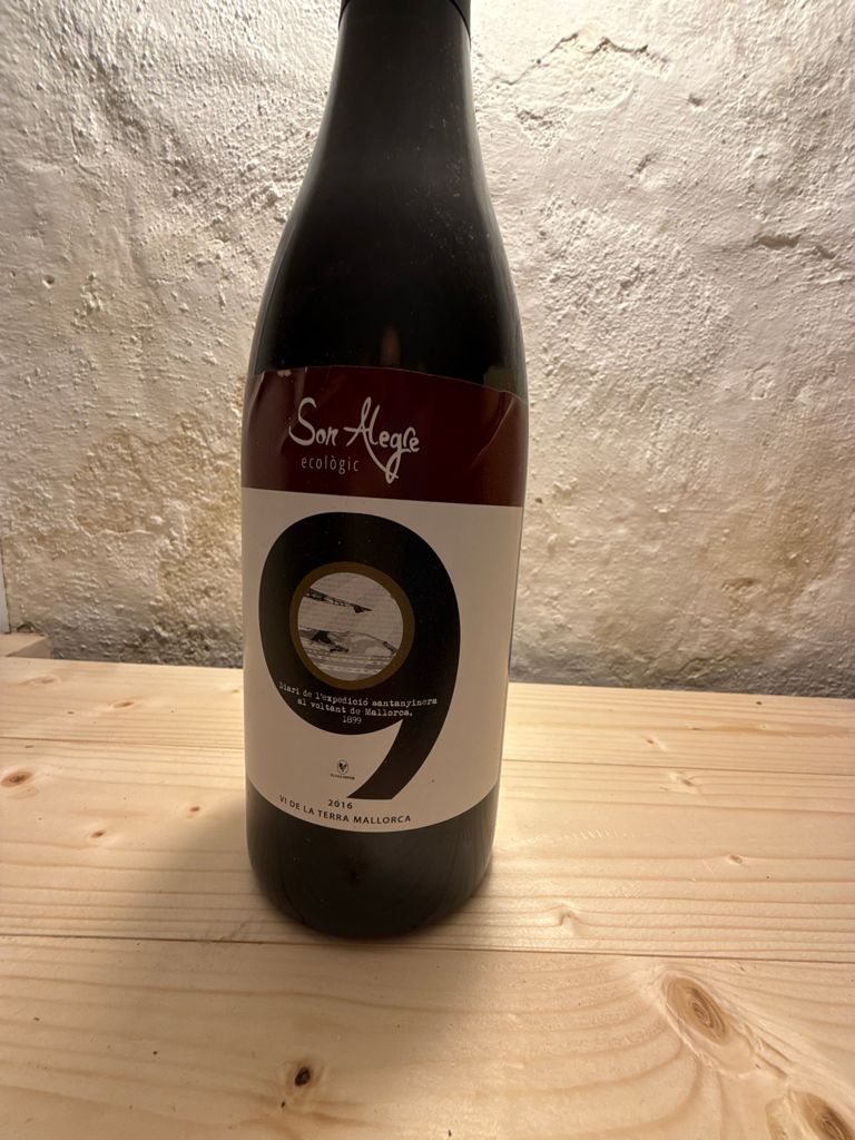 2016 Son Alegre Vi de La Tierra Mallorca Ecologic Tinto, Spain ...