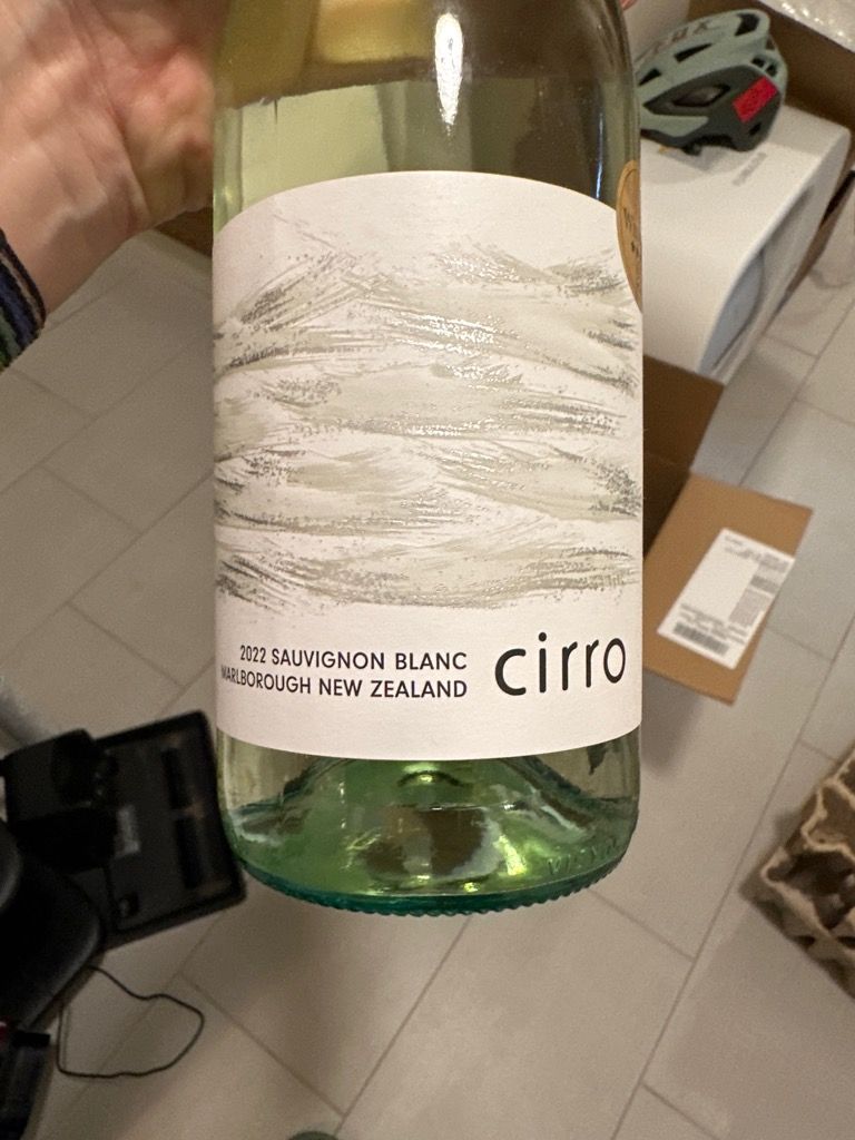2022 Cirro Sauvignon Blanc, New Zealand, South Island, Marlborough ...