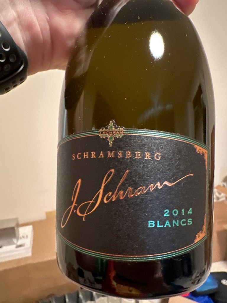 2014 Schramsberg Vineyards J. Schram Blancs, USA, California, North Coast - CellarTracker