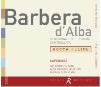 2011 Rocca Felice Barbera d'Alba Superiore, Italy, Piedmont, Alba ...