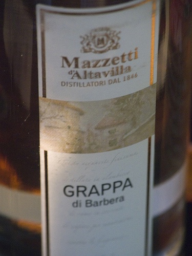 NV Mazzetti d´Altavilla Grappa di Barbera, Italy, Piedmont, Piemonte DOC - CellarTracker