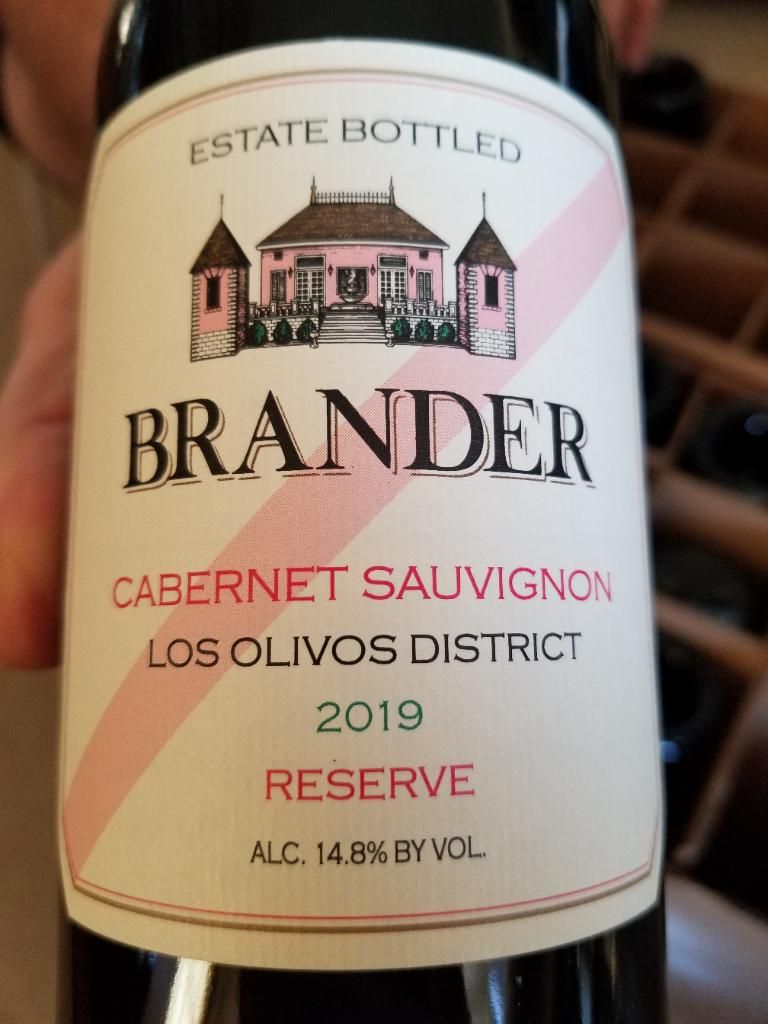 2020 Brander Cabernet Sauvignon Reserve Brander Vineyards, USA ...