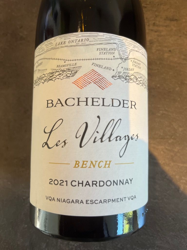 2022 Bachelder Chardonnay "les Villages", Canada, Ontario, Niagara ...