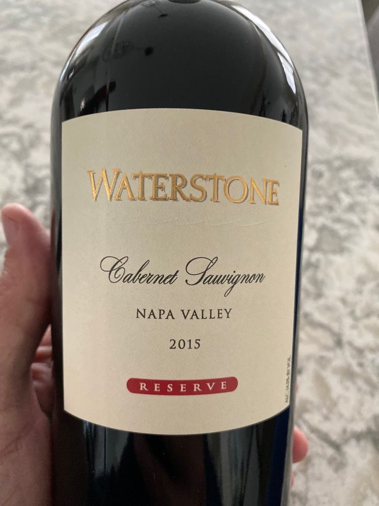 2016 Waterstone Cabernet Sauvignon Reserve, USA, California, Napa ...