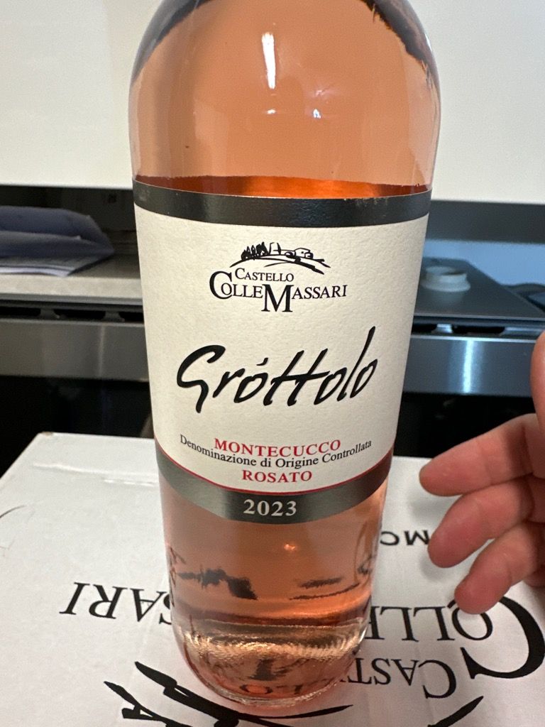 2021 Castello Colle Massari Grottolo Rosato, Italy, Tuscany, Montecucco ...