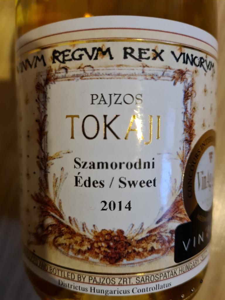2018 Château Pajzos Tokaji Szamorodni Édes, Hungary, Tokaji - CellarTracker