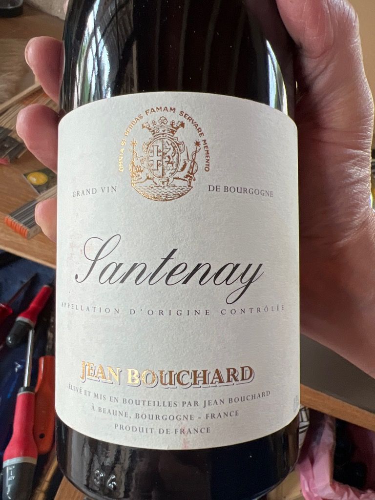 2020 Jean Bouchard Santenay, France, Burgundy, Côte de Beaune, Santenay ...