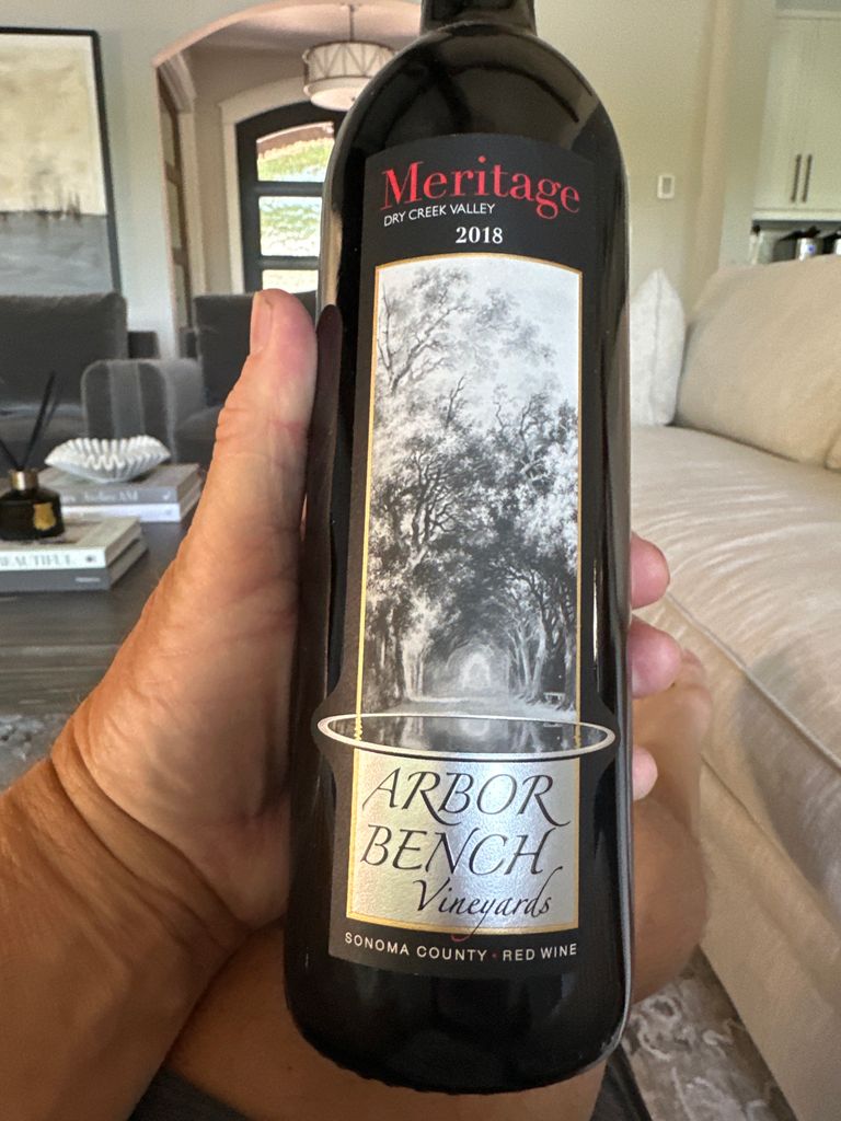 2018 Arbor Bench Meritage, USA, California, Sonoma County, Dry Creek ...