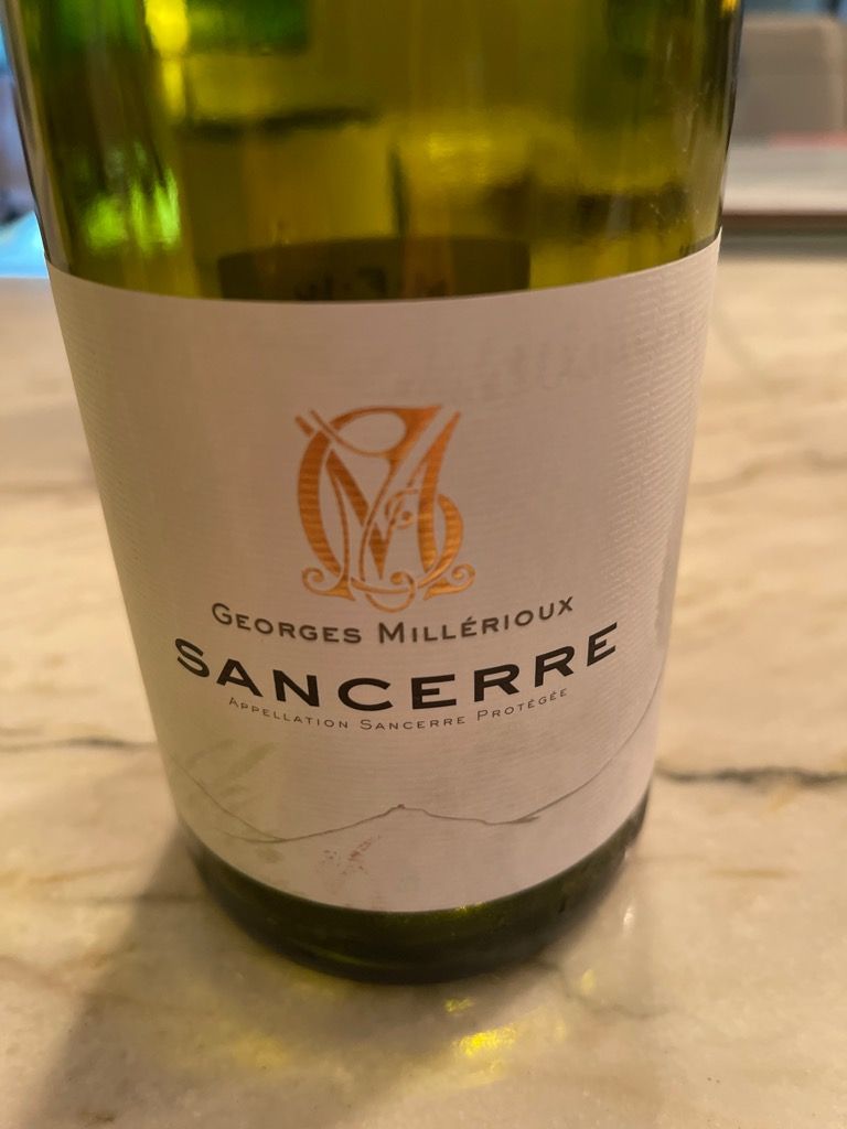 2020 Georges Millérioux et Fils Sancerre Les Chasseignes, France, Loire ...