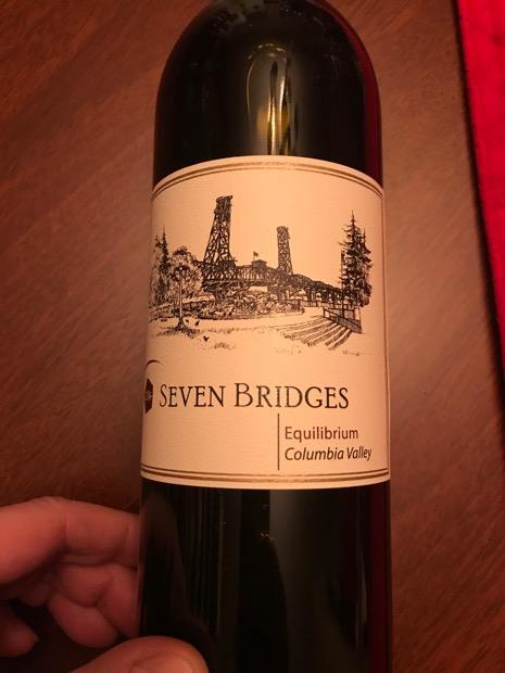 2014 Seven Bridges Equilibrium Red Wine, USA, Oregon, Columbia Valley ...