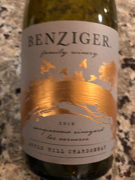 2018 Signaterra / Benziger Chardonnay Apple Block Sangiacomo Vineyard ...