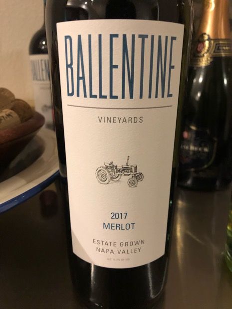 2017 Ballentine Vineyards Merlot, USA, California, Napa Valley ...