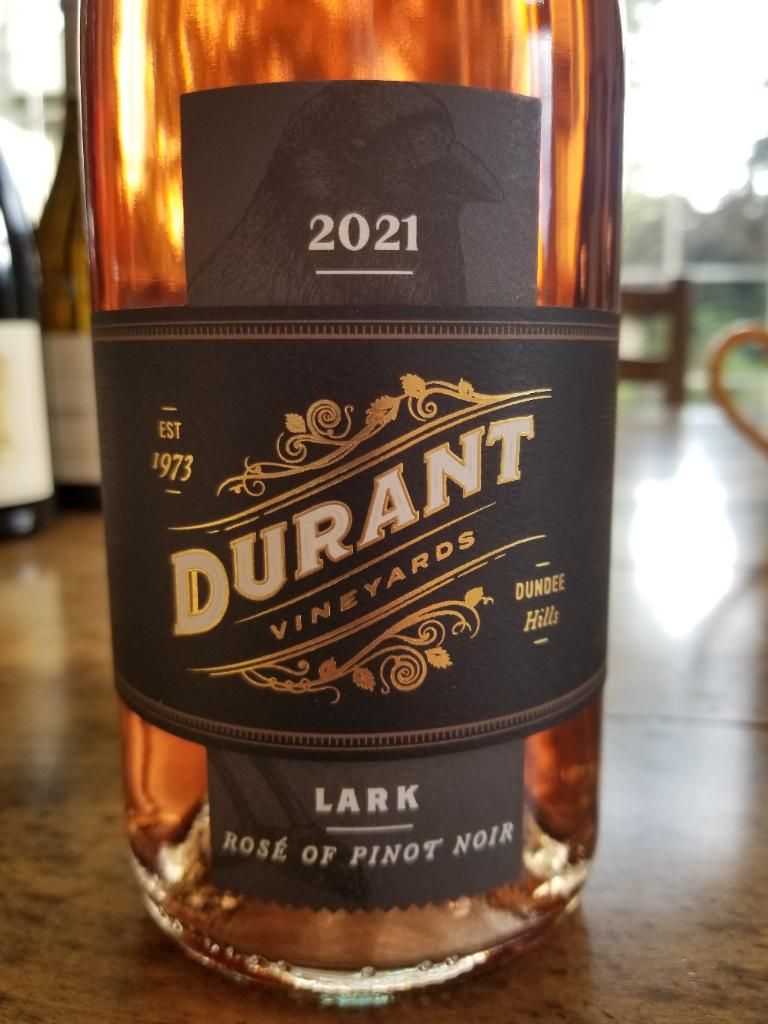 2021 Durant Vineyards Pinot Noir Rosé Lark, USA, Oregon, Willamette ...