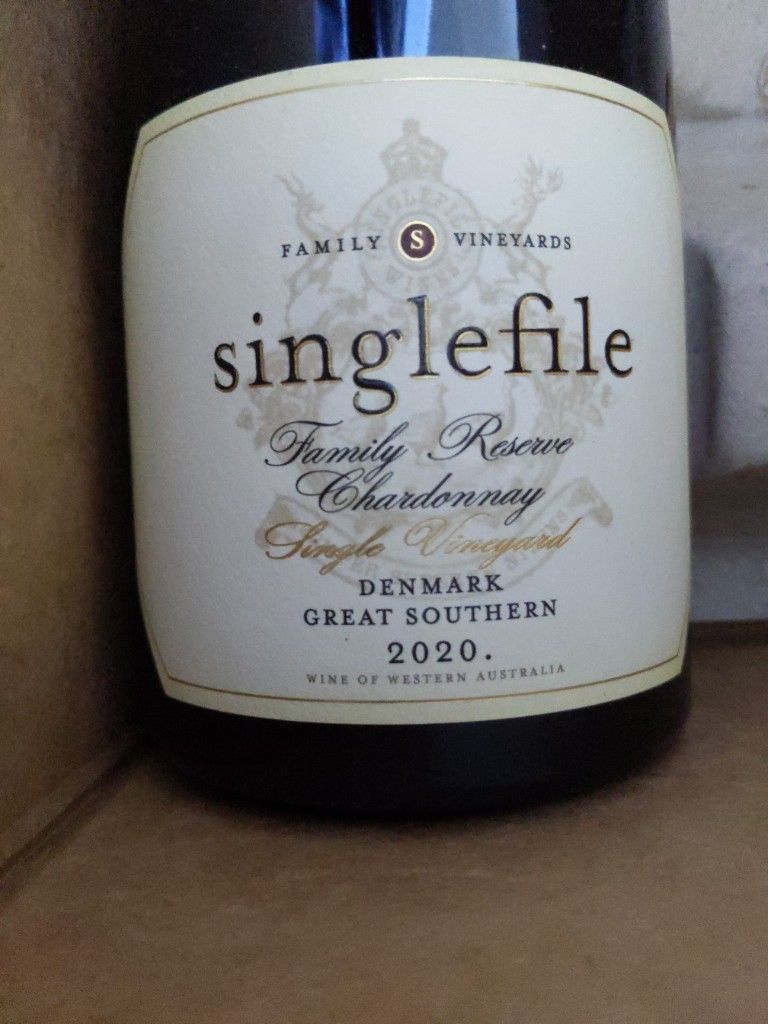2021 Singlefile Estate Chardonnay Family Reserve, Australia, Western ...