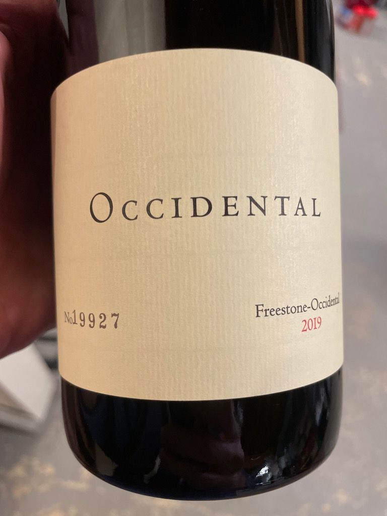 2019 Occidental Pinot Noir Freestone-Occidental, USA, California ...