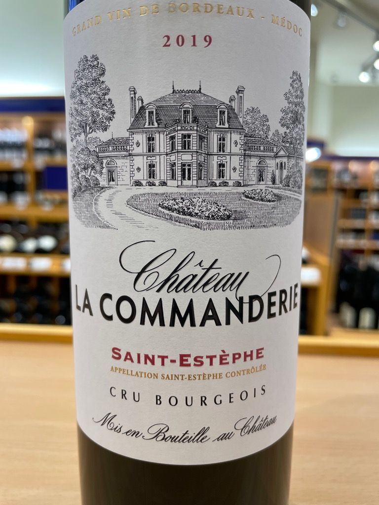 2022 Château La Commanderie St. Estèphe, France, Bordeaux, Médoc, St ...