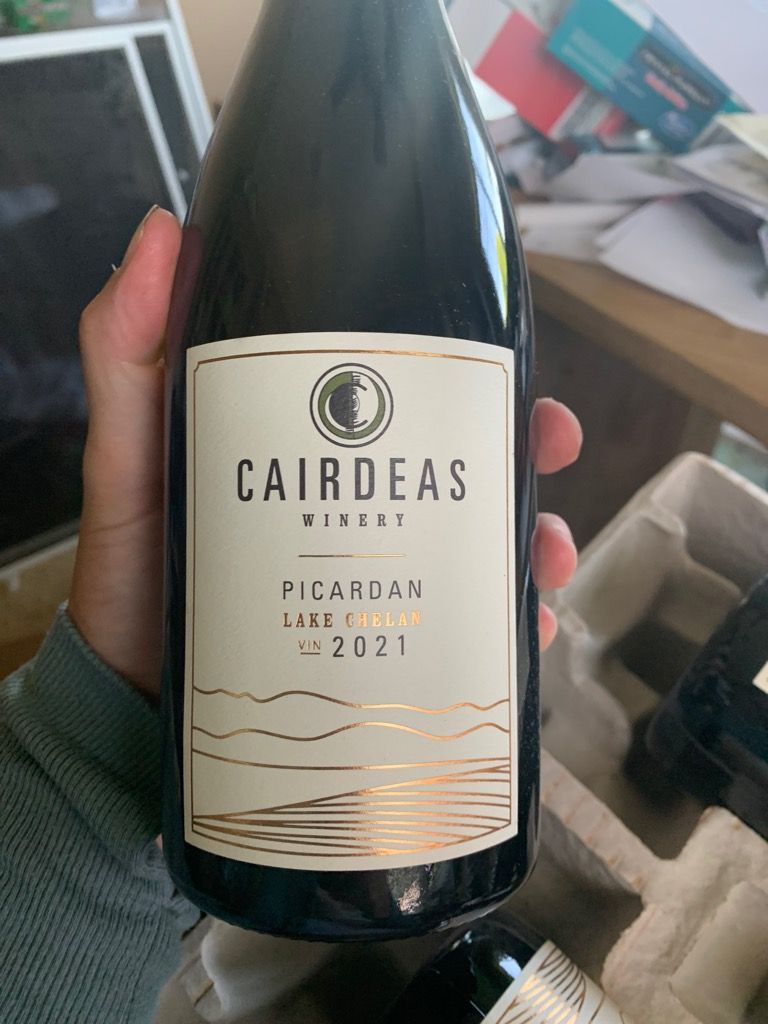 2022 Cairdeas Winery Picardan Cairdeas Vineyard, USA, Washington ...